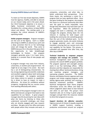 Driving Technological Surprise: DARPA’s Mission in a Changing World | PDF