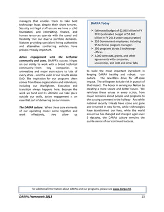 Driving Technological Surprise: DARPA’s Mission in a Changing World | PDF