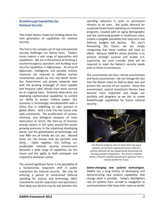 Driving Technological Surprise: DARPA’s Mission in a Changing World | PDF