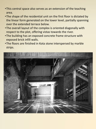 Darpana academy performing arts, Ahemdabad vernacular ARCHITECTURE | PPTX