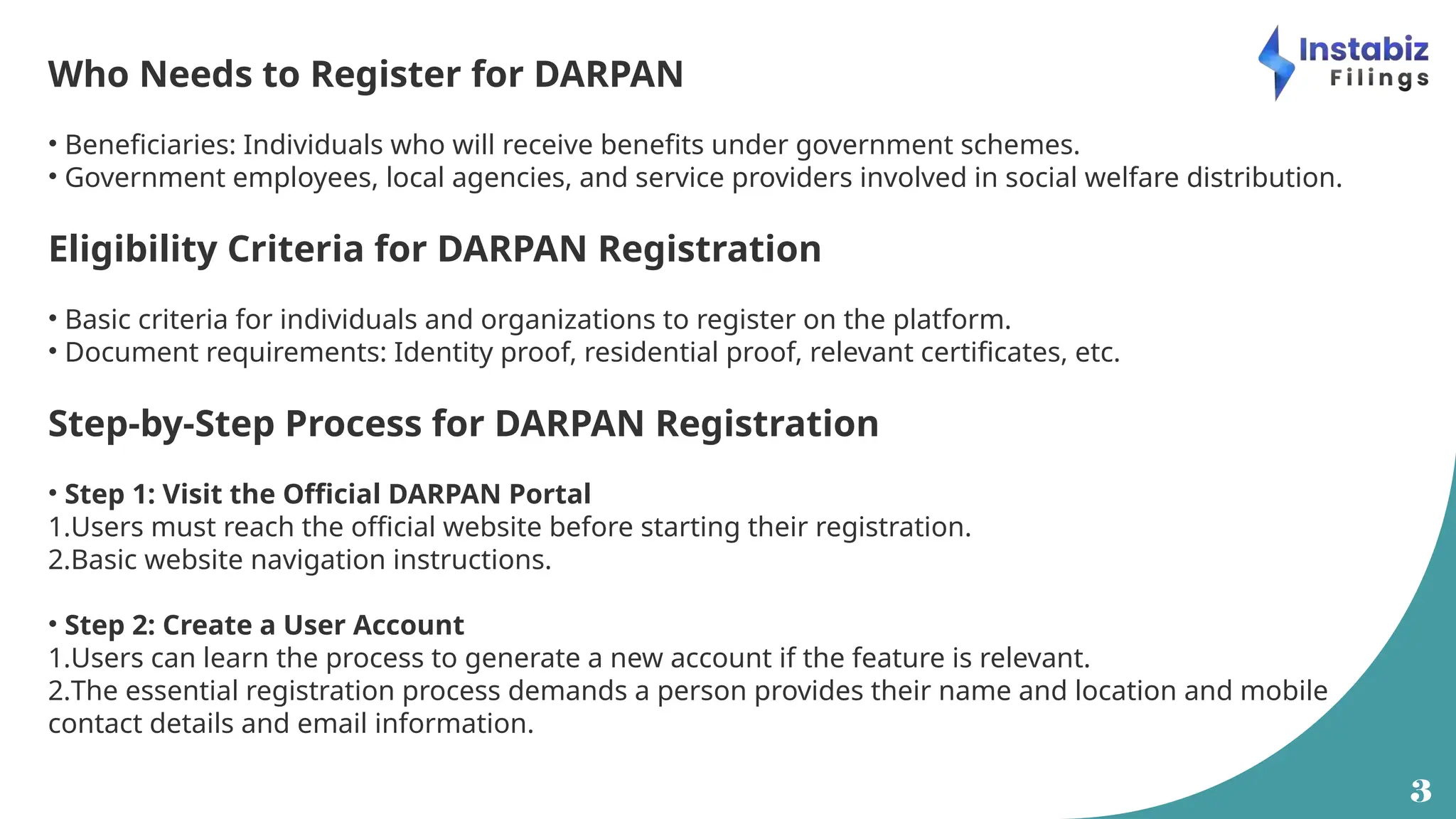 Step-by-Step Darpan Registration Process | PPTX