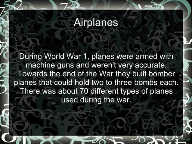 Darraghs ww1 presentation | PPT