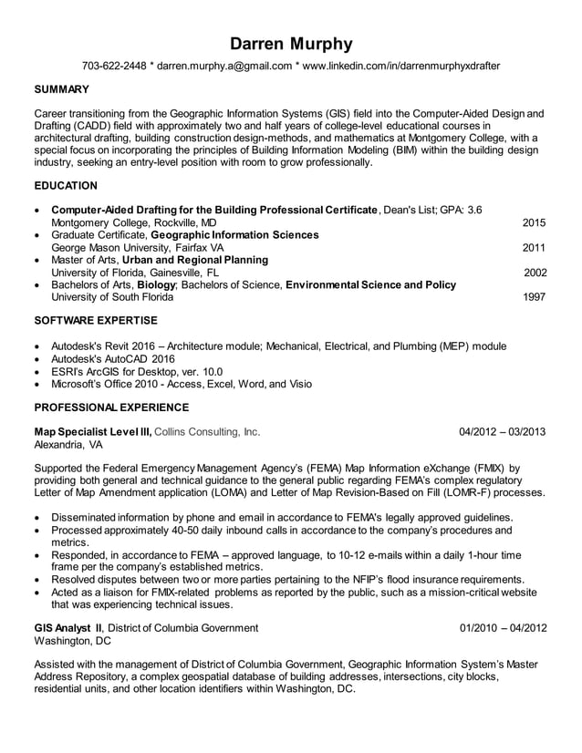 Darren Murphy's Resume | PDF
