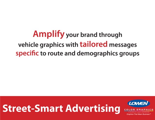 Street Smart Advertising | PPT