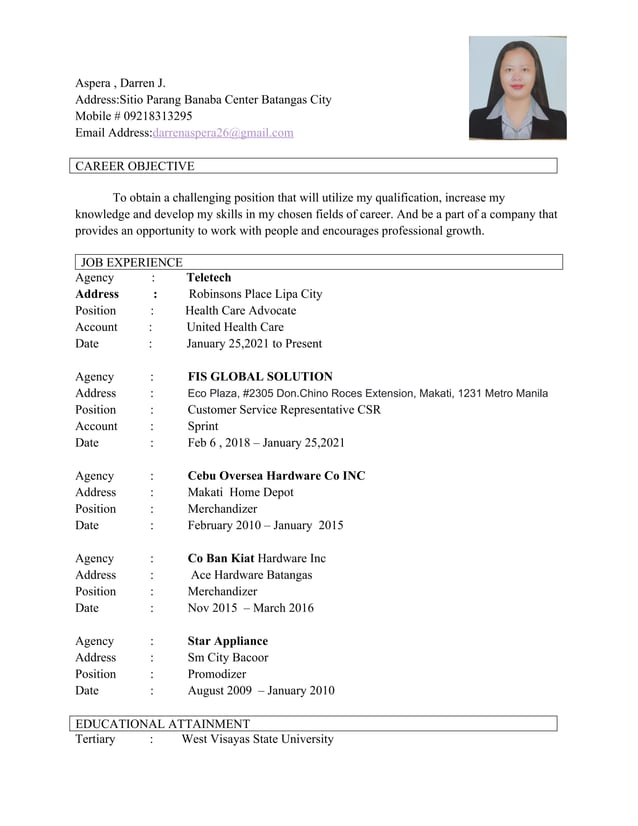 Please see attached file of my resume. | DOCX | Technology & Computing
