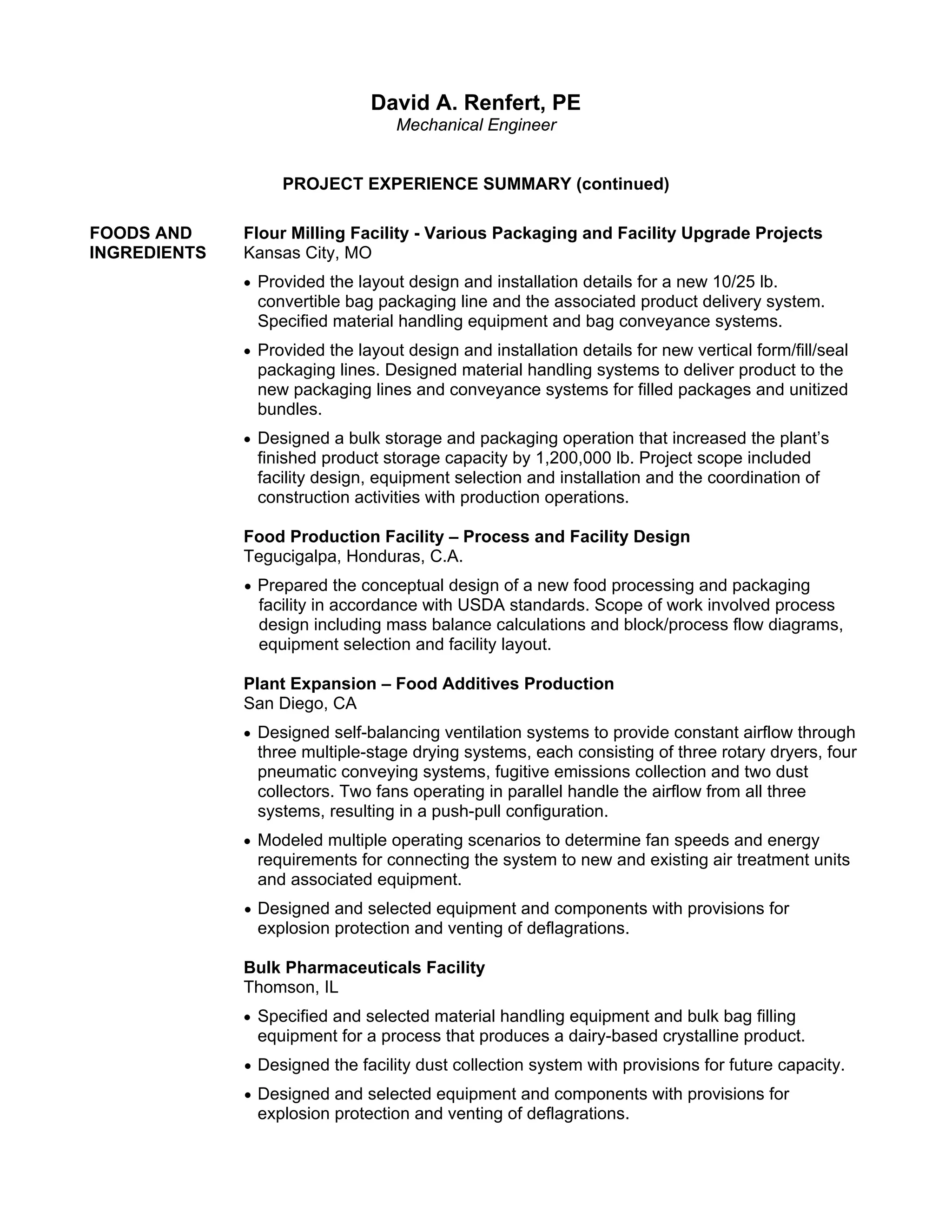 DAR Resume Proj_Summary | PDF