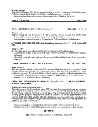 Darryl's Resume | DOC