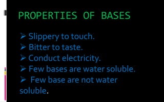 Acids, bases and salts . (CLASS -7) BY : DARSHAN BHAT | PPTX