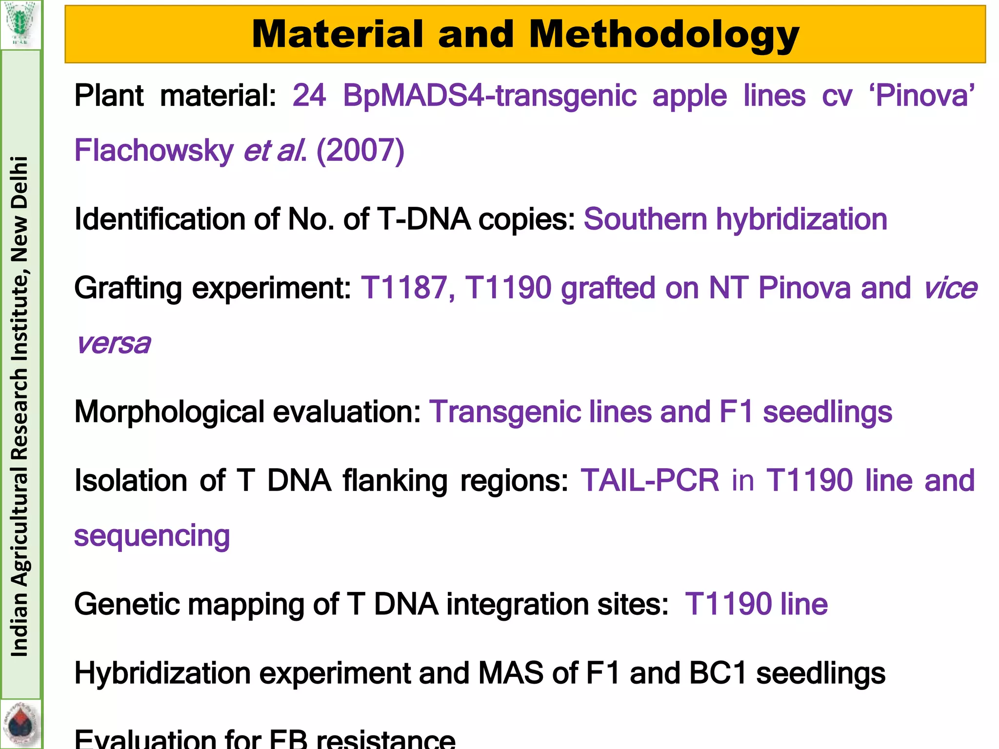 Fas-Track Breeding Approaches in Fruit Crops | PPT