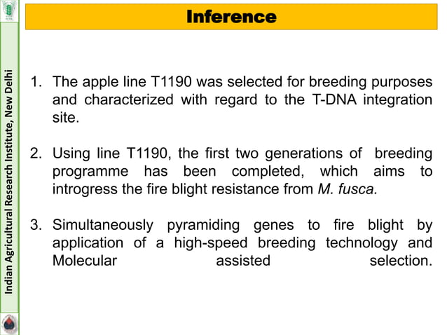 Fas-Track Breeding Approaches in Fruit Crops | PPT