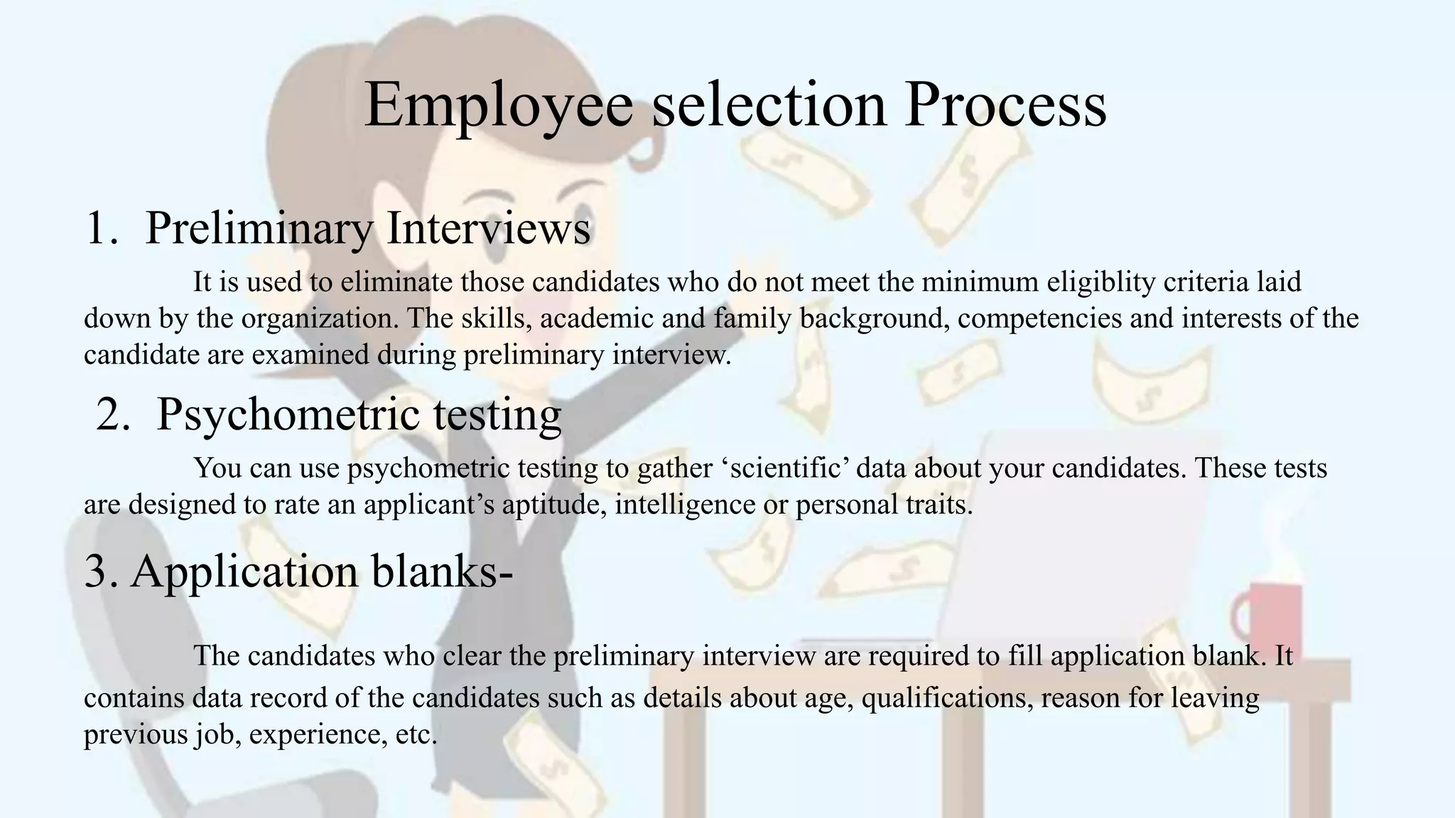 selection process in HR | PPT