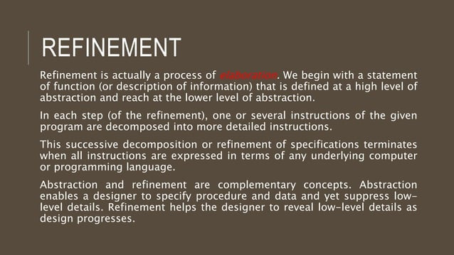 Design Concept software engineering | PPTX | Programming Languages | Computing
