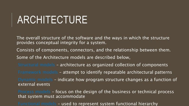 Design Concept software engineering | PPTX | Programming Languages | Computing