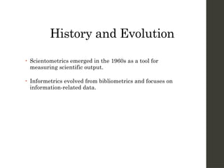 darshit Scientometrics_Informetrics_Presentation.pptx