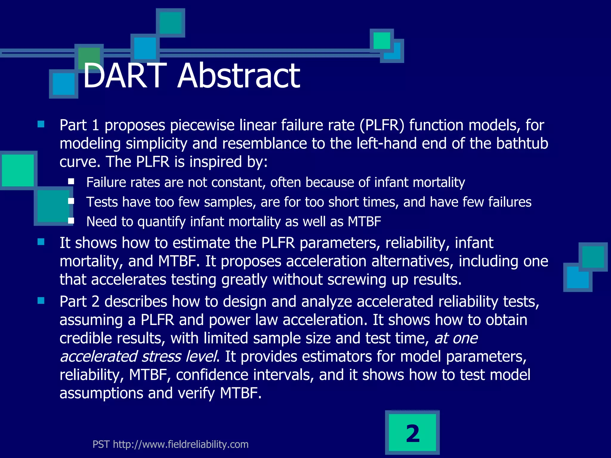 Dart reliability | PPT | Physics | Science
