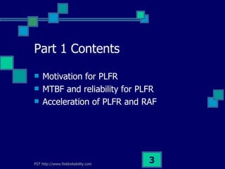 Dart reliability | PPT