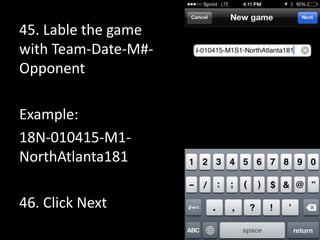 Dartfish easy tag tutorial | PPTX