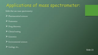 Dart ion source- mass spectrometry | PPTX