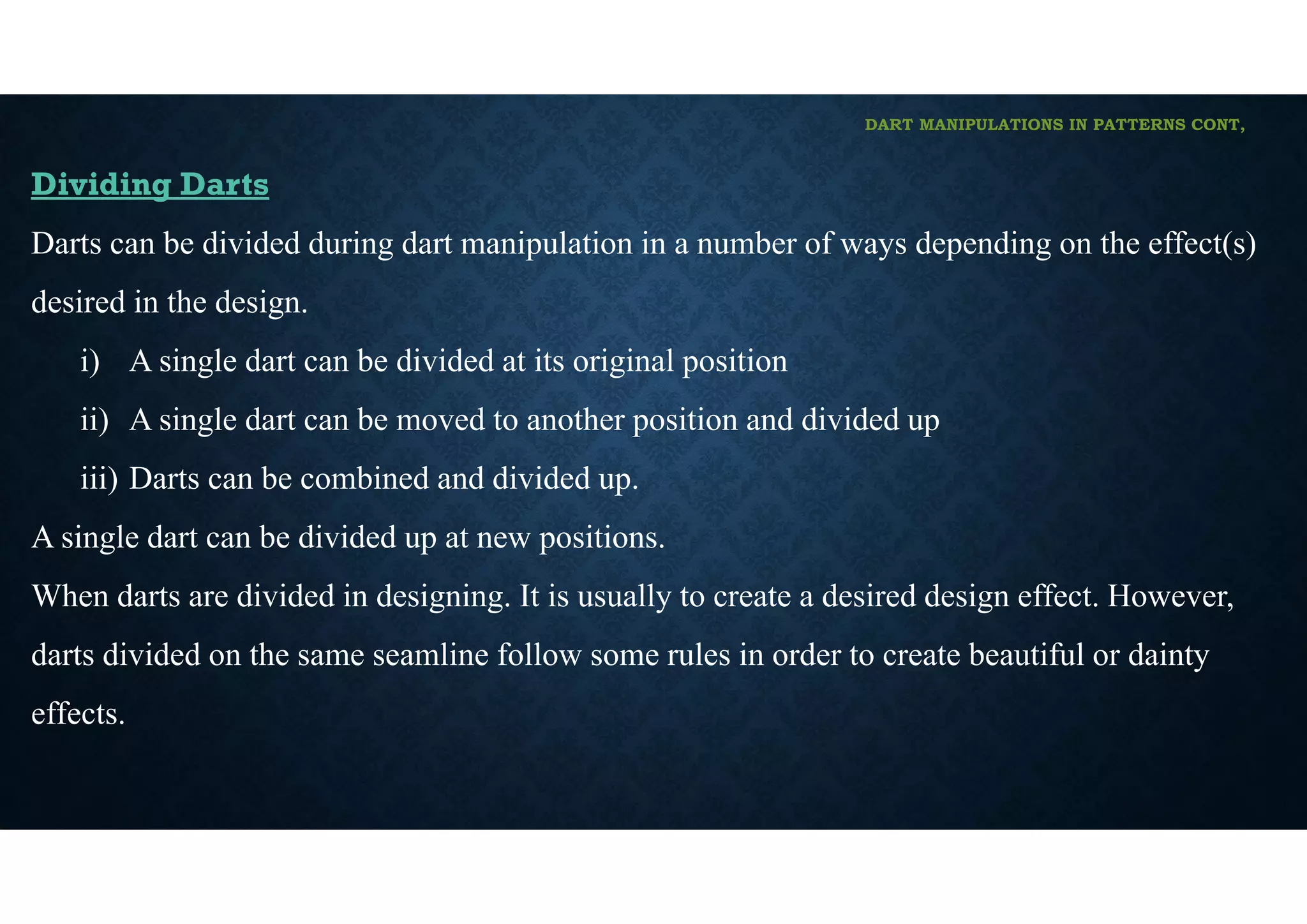 DART MANIPULATION | PDF