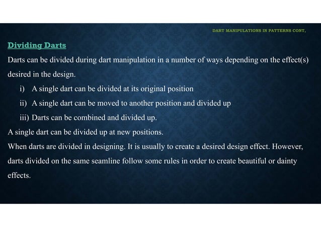 DART MANIPULATION | PDF