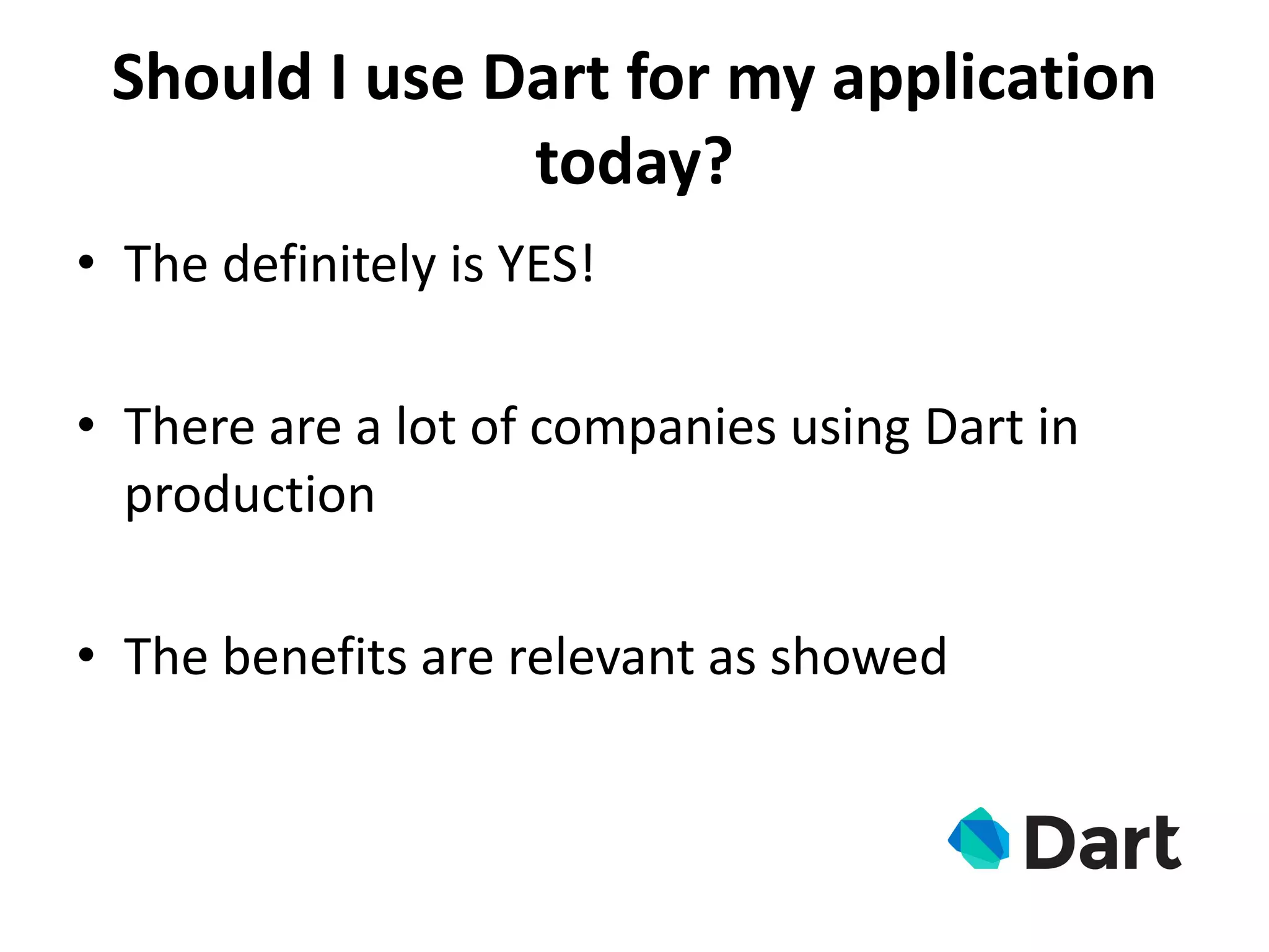 Dart presentation | PPTX