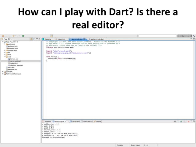 Dart presentation | PPTX