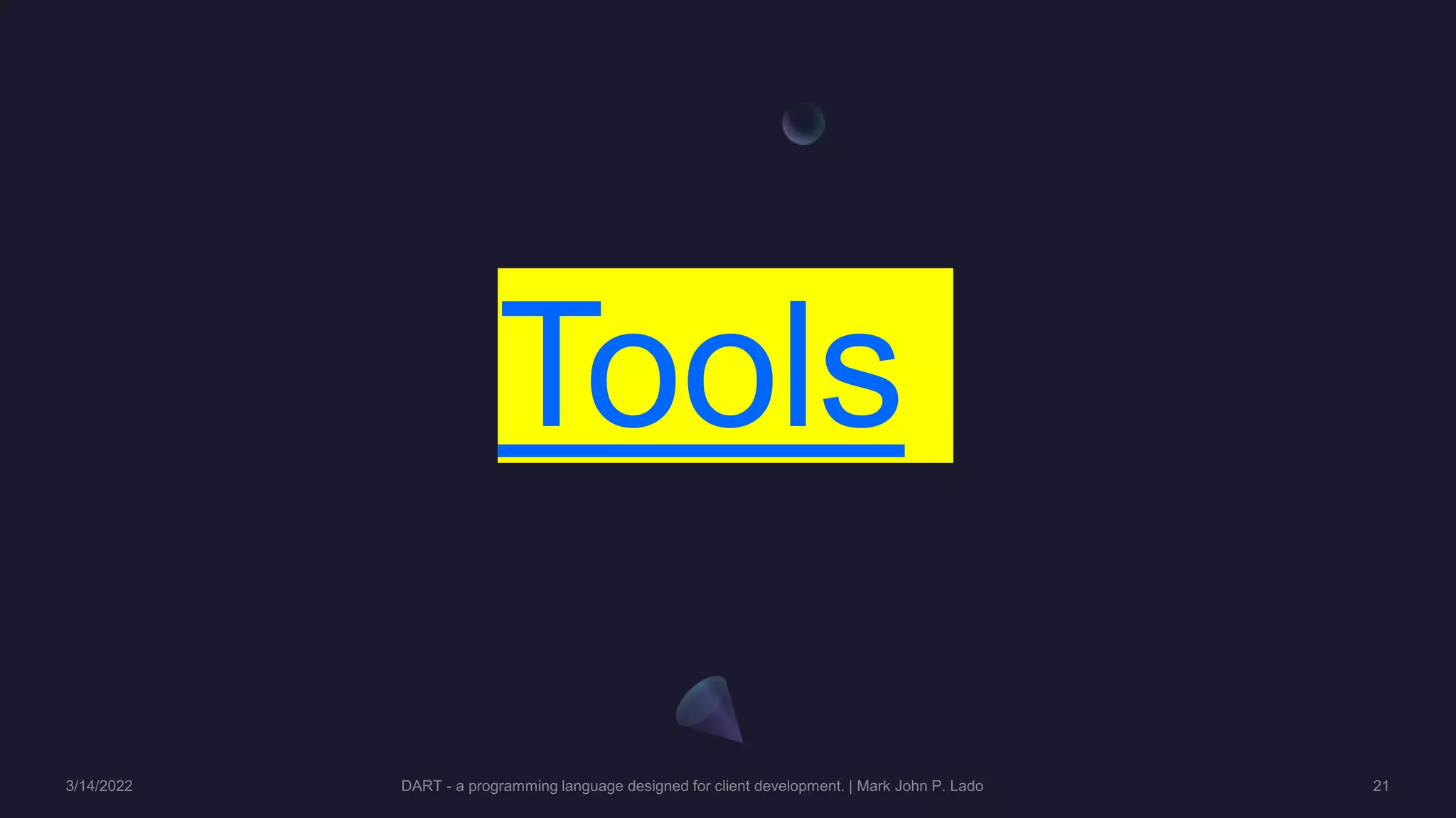 Dart Programming Language by Mark John Lado | PPT | Free Download