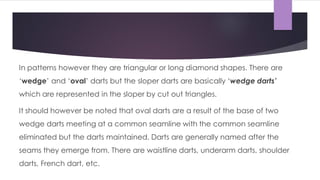 THE USAGE OF DARTS IN PATTERN | PDF