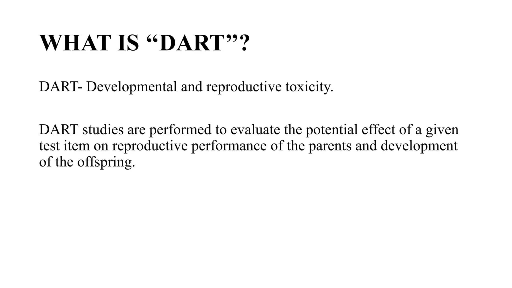 Dart (segment i,ii and iii) | PPTX