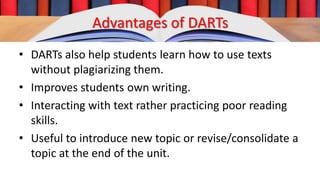 Directed Activities Related to Texts (DARTs) | PPTX