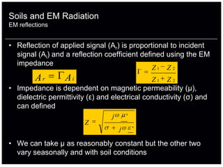 Soils and Electromagnetic Radiation | PPTX