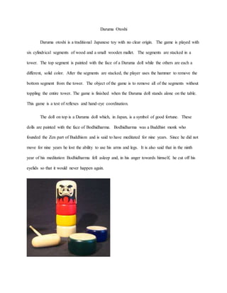 Daruma otoshi 2 | DOCX