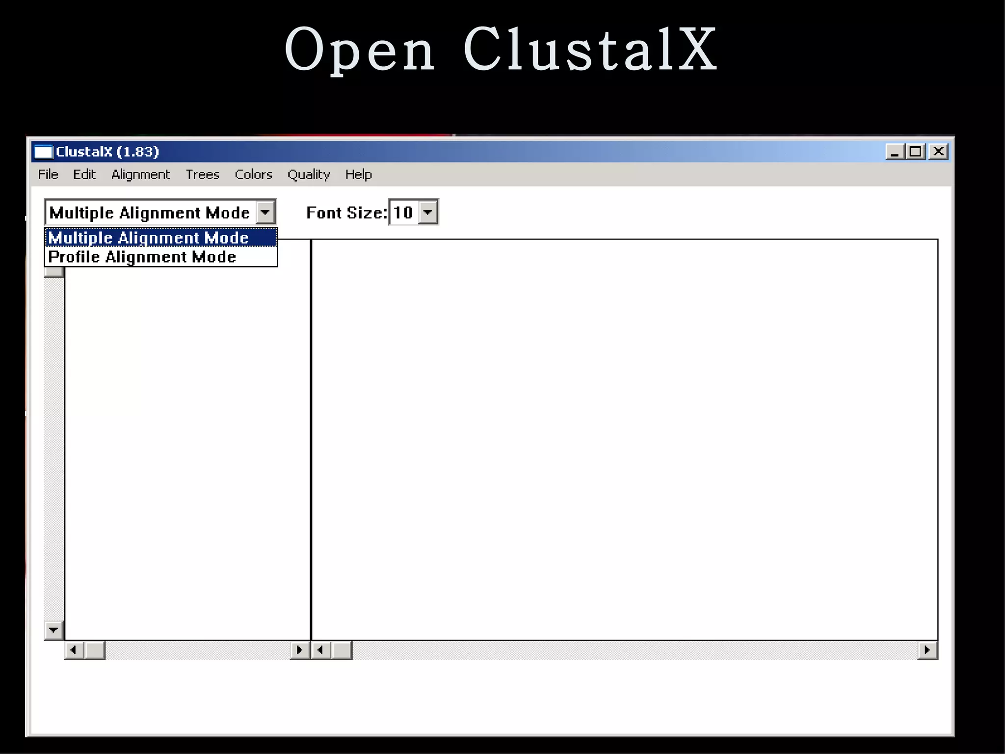 Clustal X | PPT