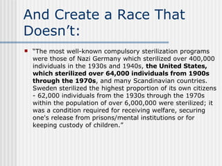 Darwin, Racism And Genocide | PPT