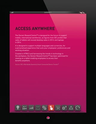 Global benefits and employee engagement software Darwin | PDF