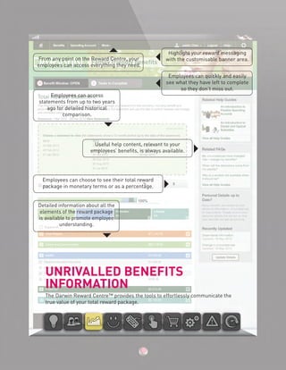 Global benefits and employee engagement software Darwin | PDF