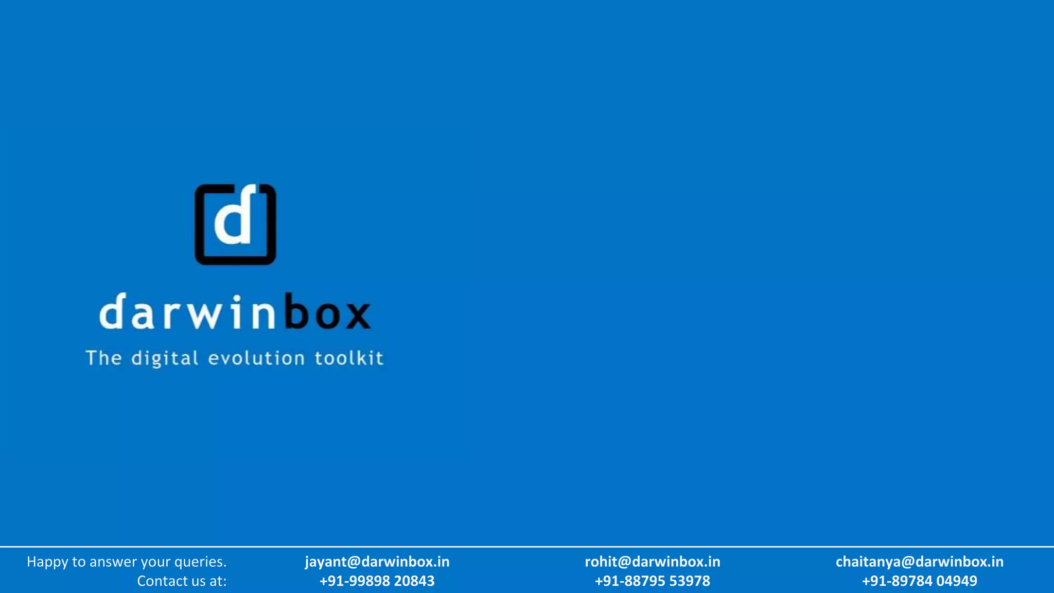 Darwinbox HCM Overview - 2018 | PPTX