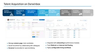 Darwinbox HCM Overview - 2018 | PPTX