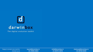 Darwinbox HCM Overview - 2018 | PPTX