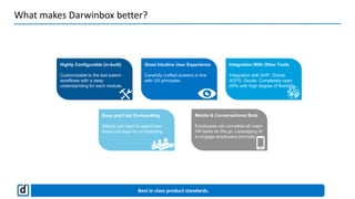 Darwinbox HCM Overview - 2018 | PPTX