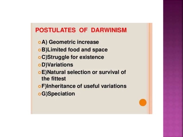 Darwinism and Neo Darwinism | PPTX | Biological Sciences | Science