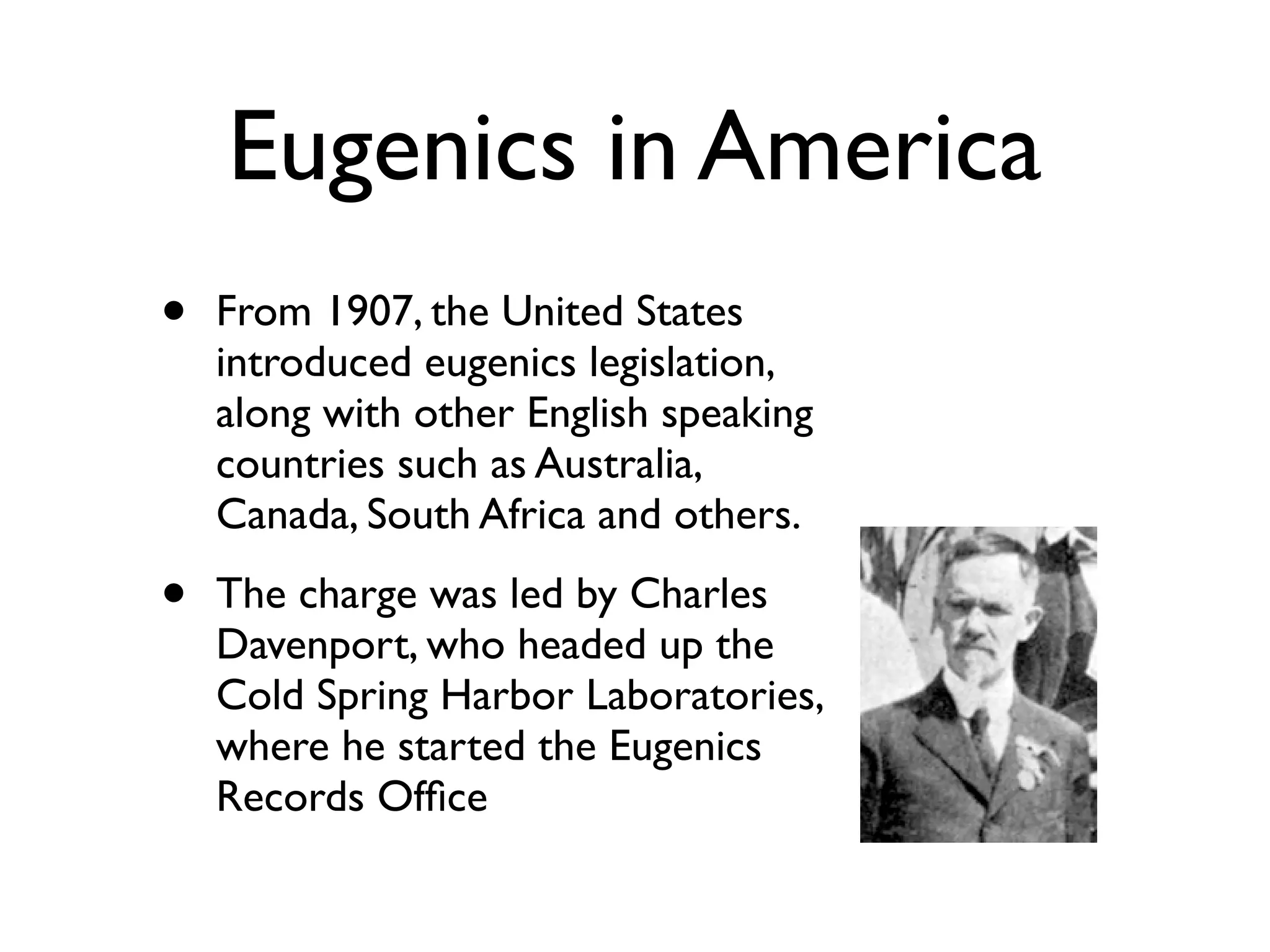 Darwinism and eugenics | PDF