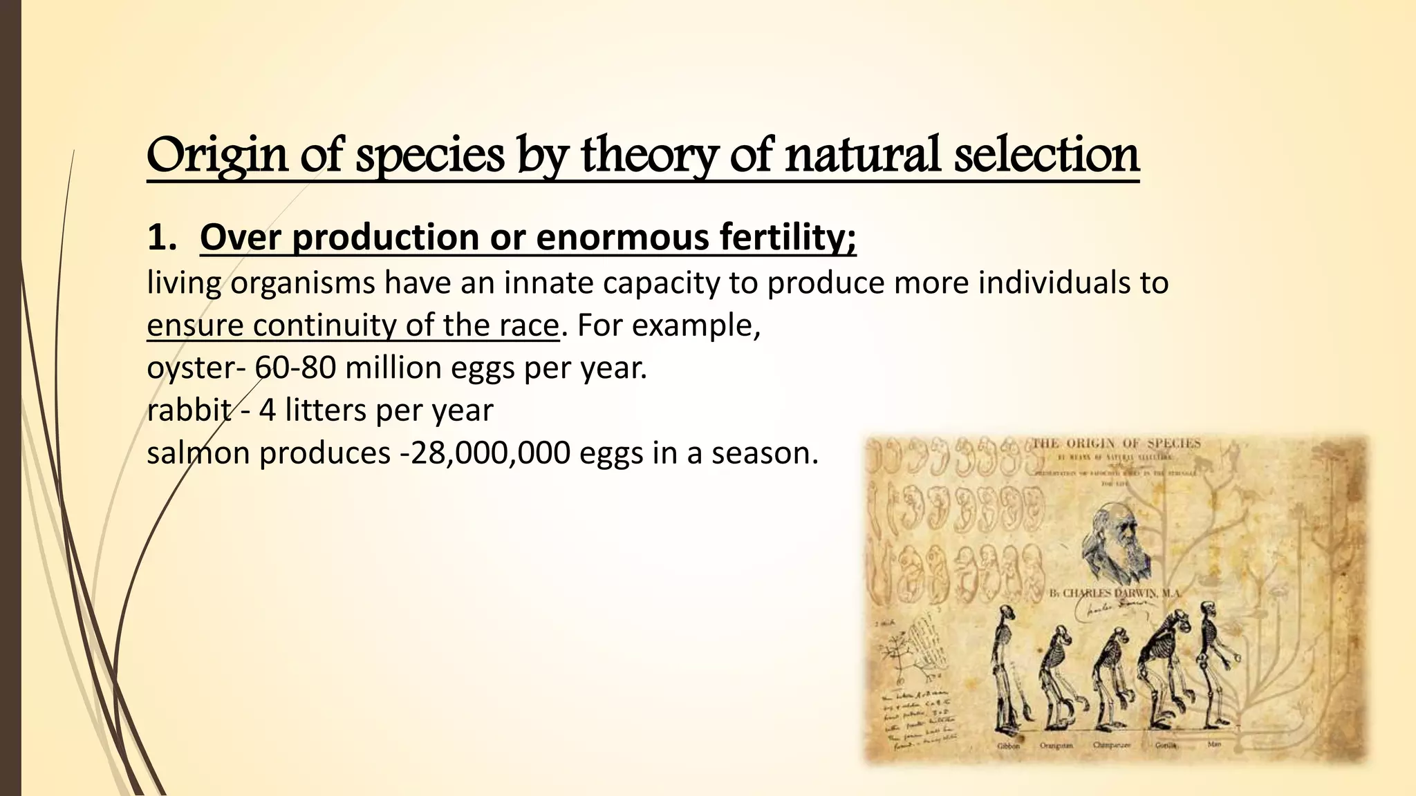 Darwinism theory and its criticism | PPTX