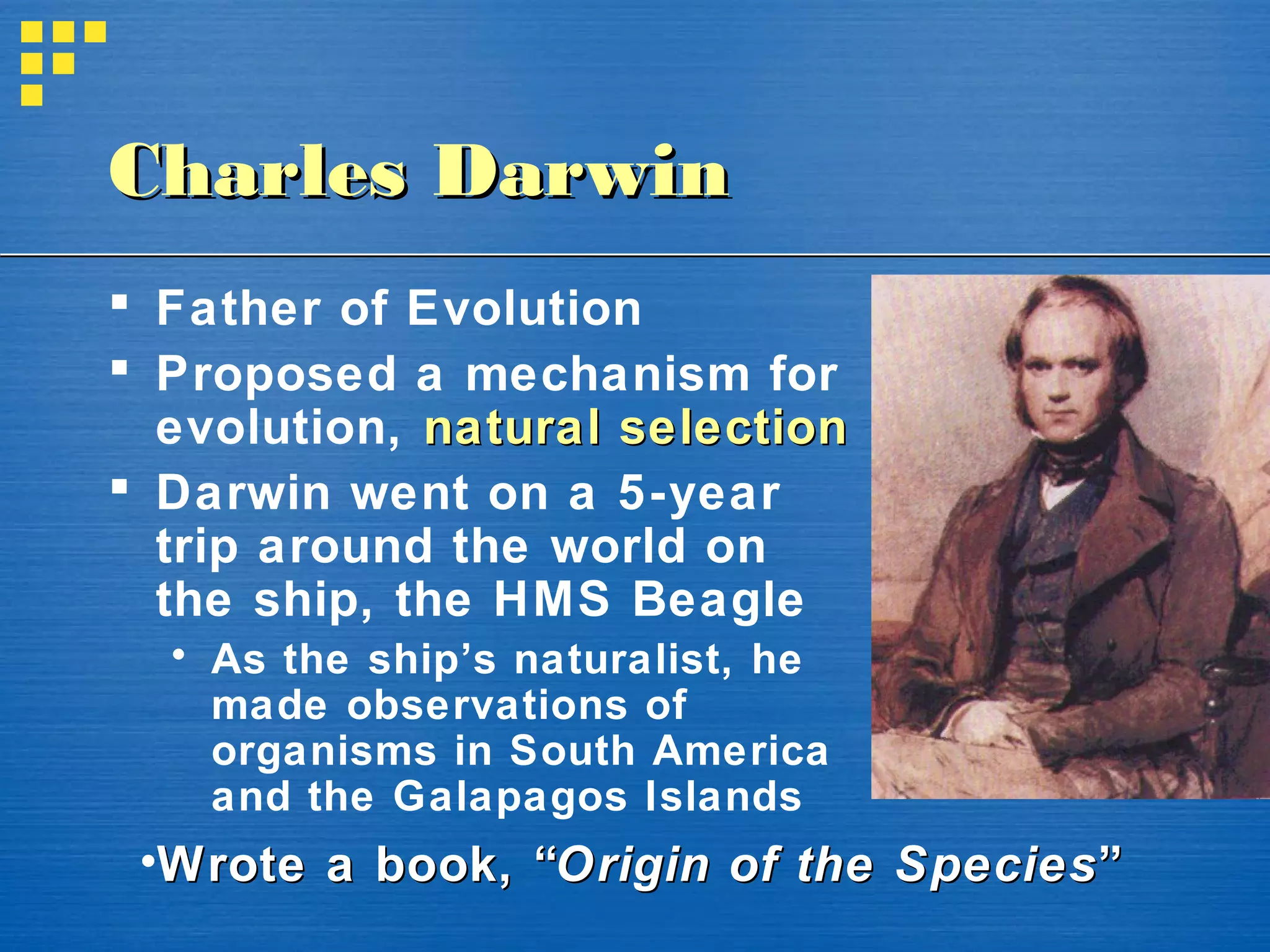 Darwin natural selectionnotes | PPT