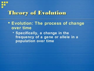 Darwin natural selectionnotes | PPT