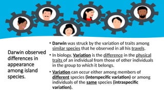 Darwin_Observation detailed powerpoint grade 10 HMH | PPTX