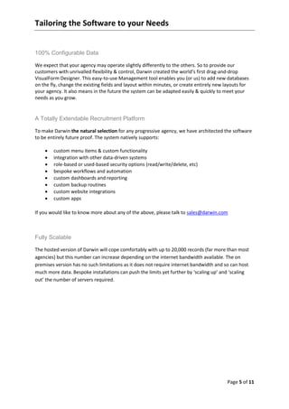 Darwin Overview | PDF