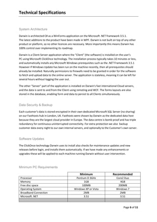 Darwin Overview | PDF