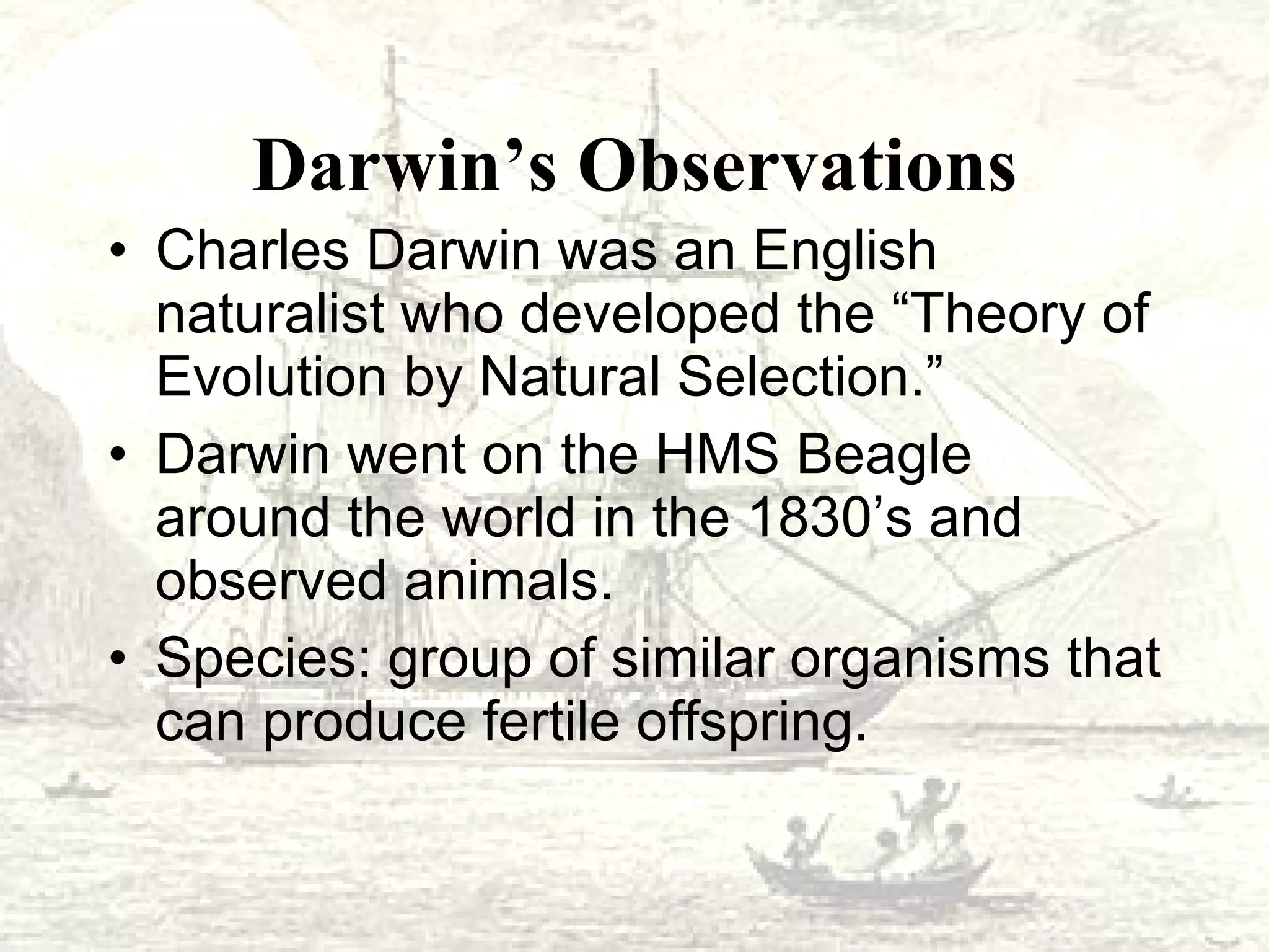 Darwin’s Voyage | PPT