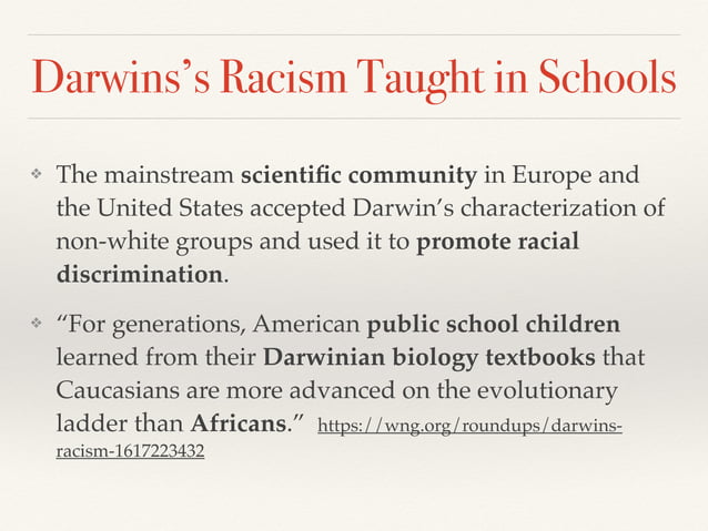 Darwin's Evil Legacy | PDF | Genetics | Science